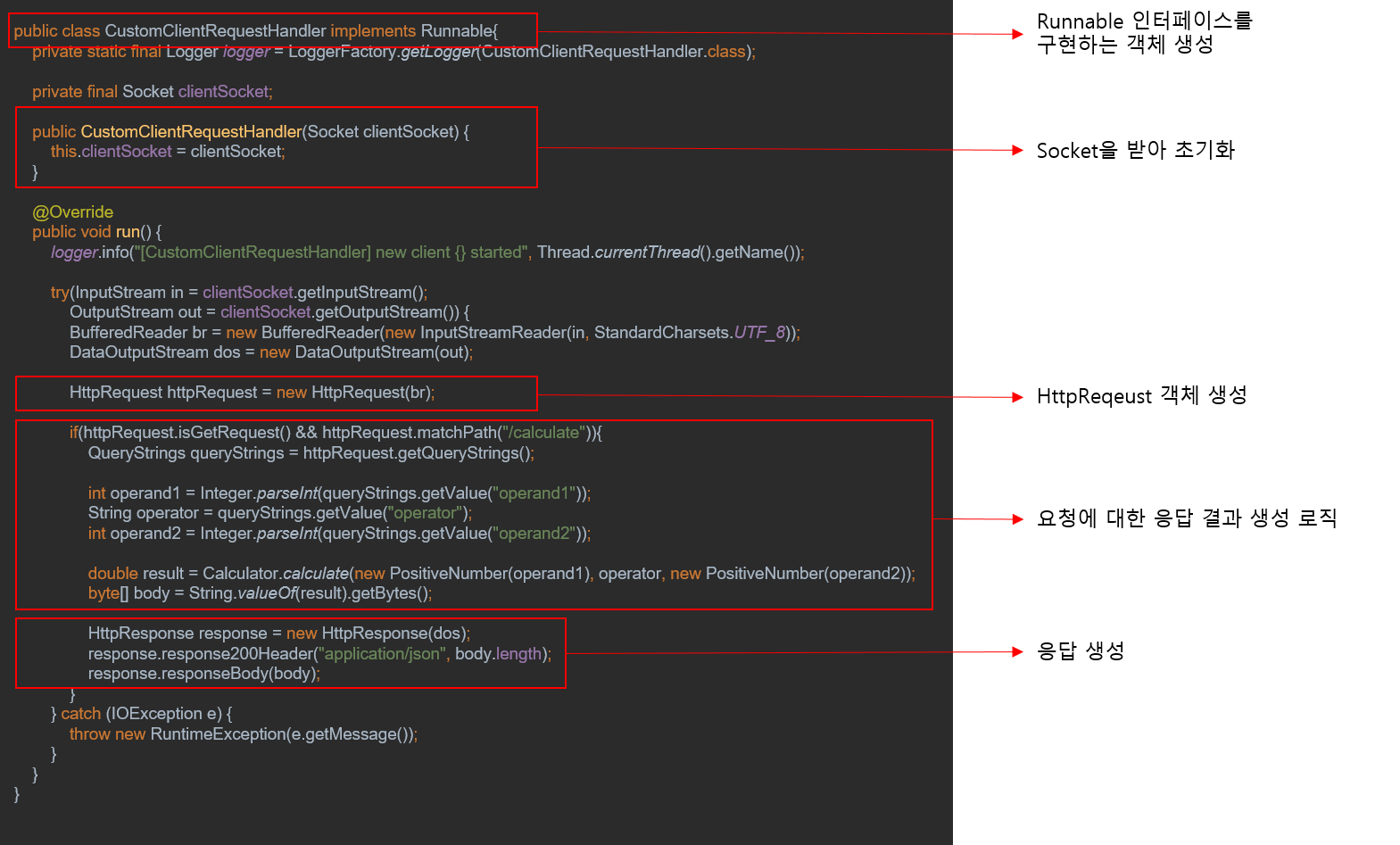[Java] Thread를 활용한 응답 - 1FeS Notes